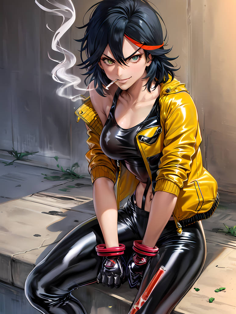 Ryuko Matoi Japanese Delinquent Girl Style By Fibrizzo29 On Deviantart