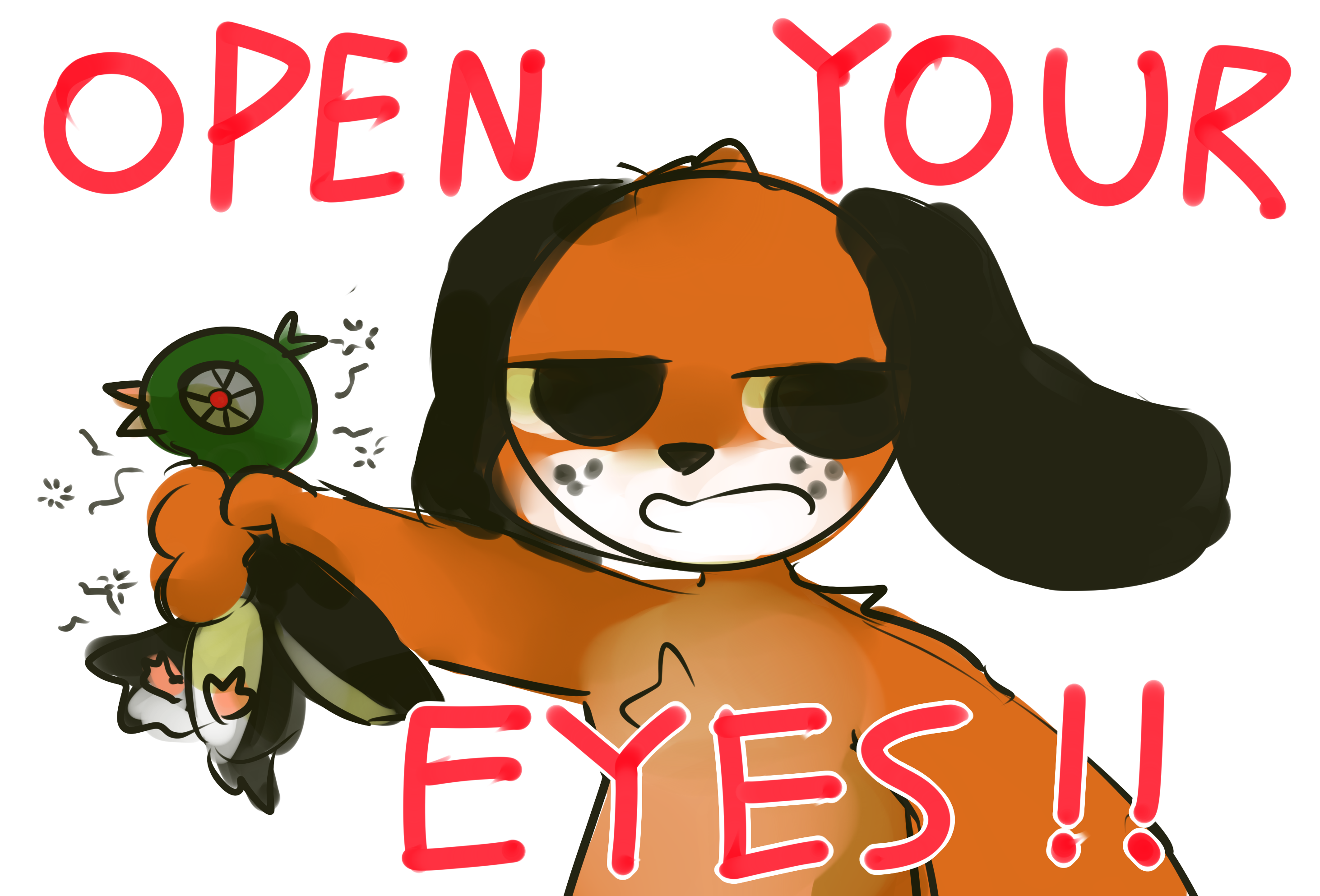 Open Your Eyes By Raym0ndz On Deviantart