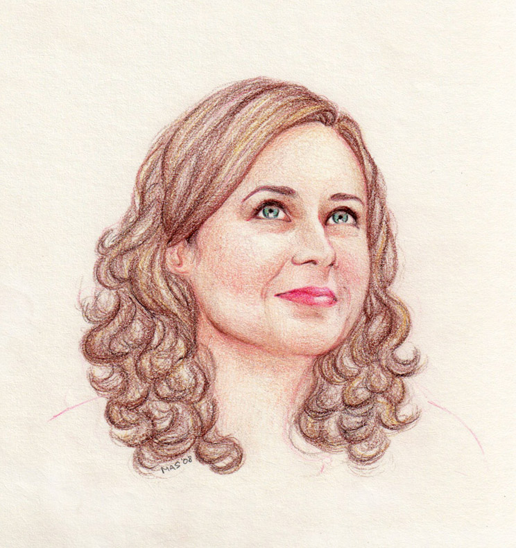 Pam Beesly By Moshmoe On Deviantart