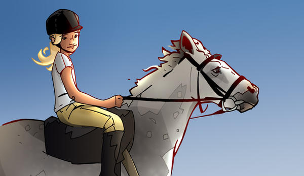 Horse Riding by CarlPearce on DeviantArt