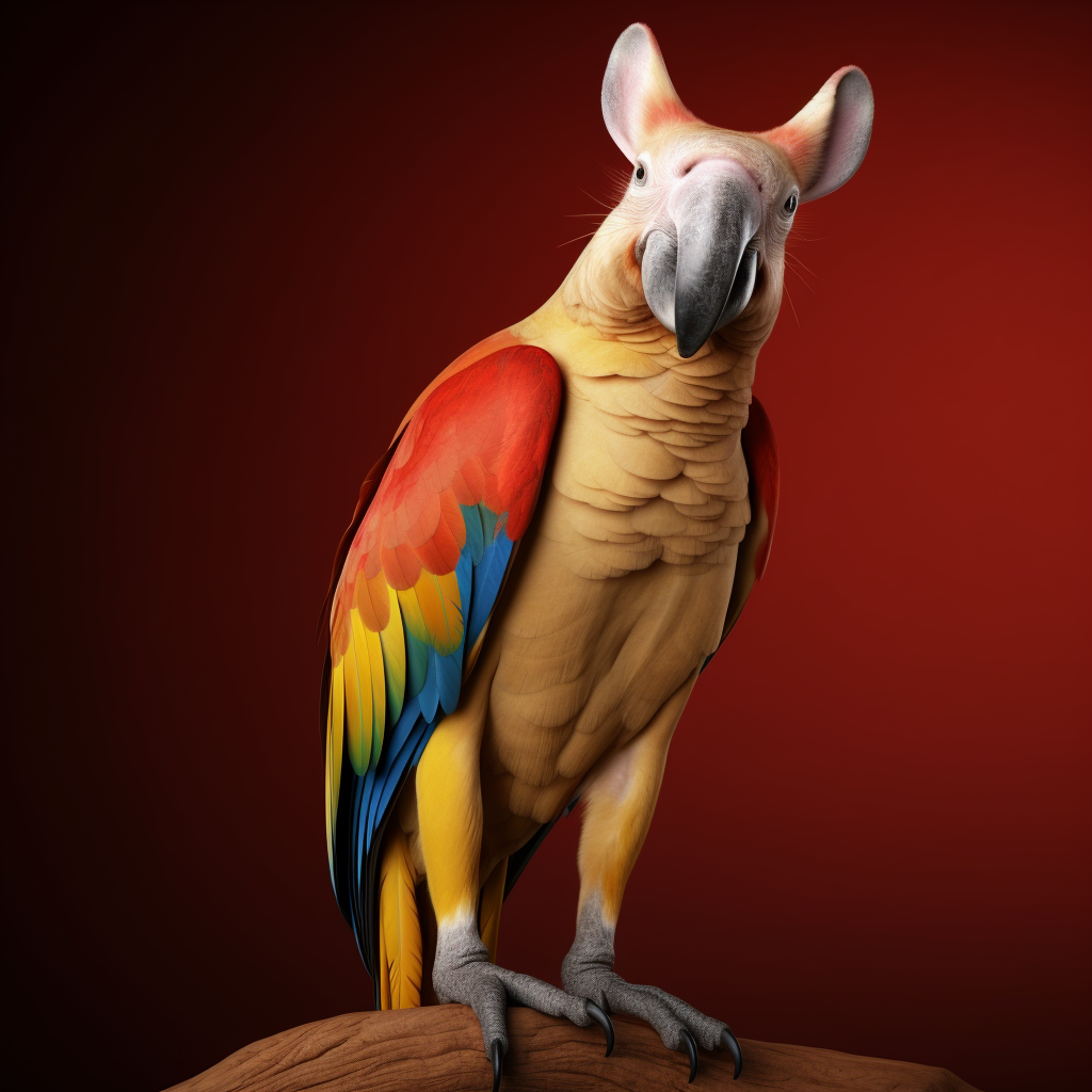 Kangaroo Parrot Hybrid By Marbrure On Deviantart