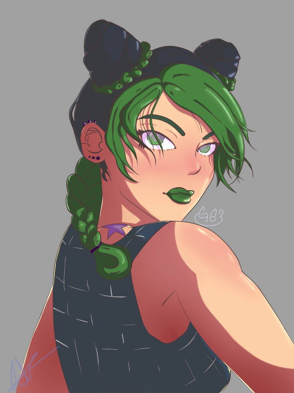 Jolyne Kujo Fanart By Gezz07 On Deviantart