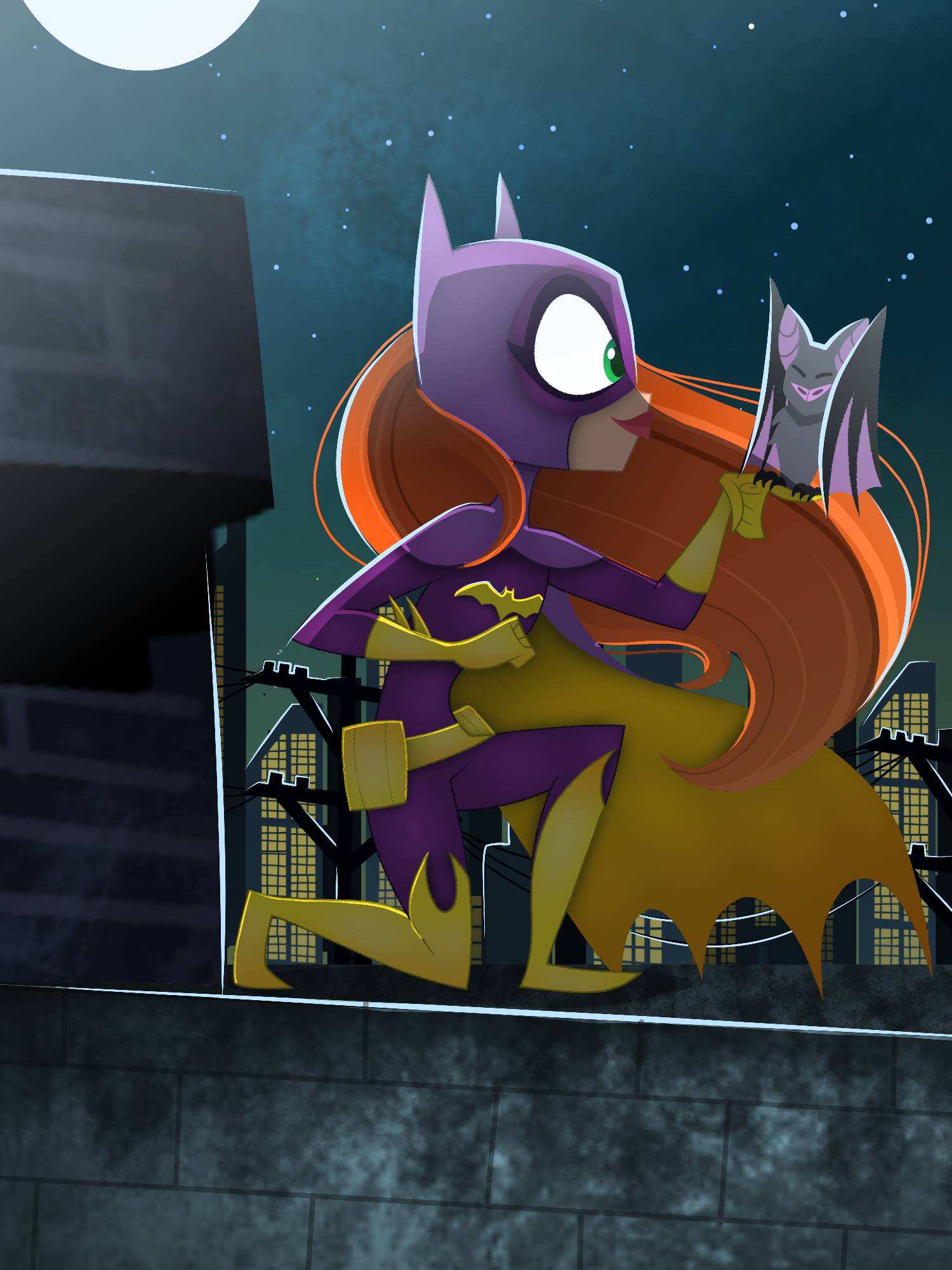 Batgirl Barbara Gordon Dc Super Hero Girls 2019 By K0rakumori On