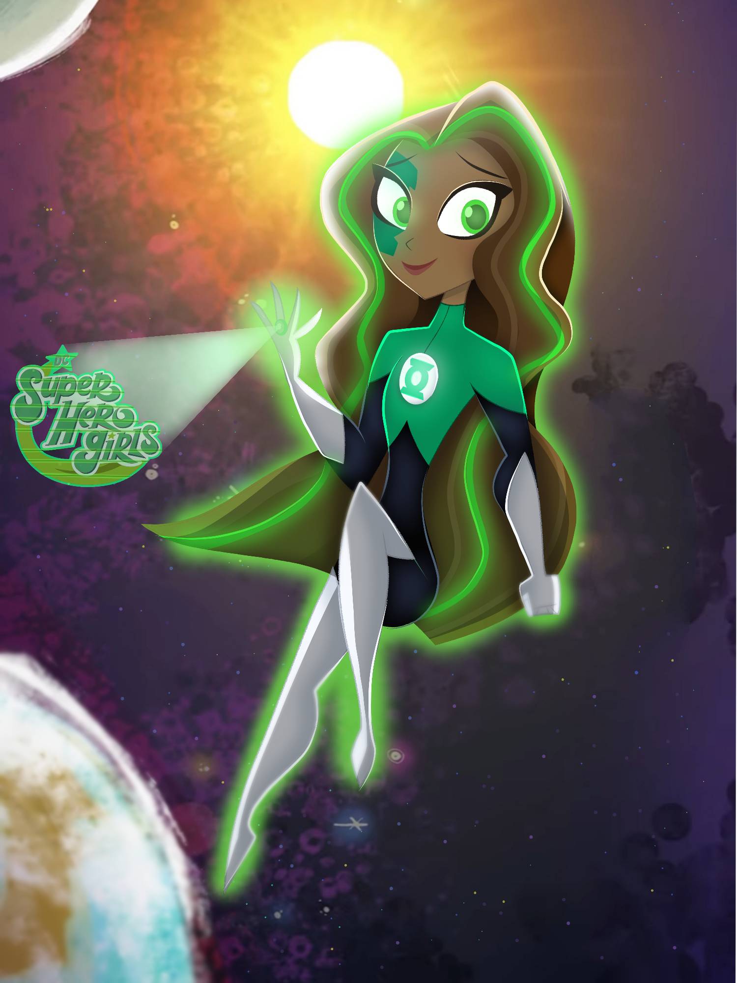 Green Lantern Jssica Cruz Dc Super Hero Girls By K0rakumori On