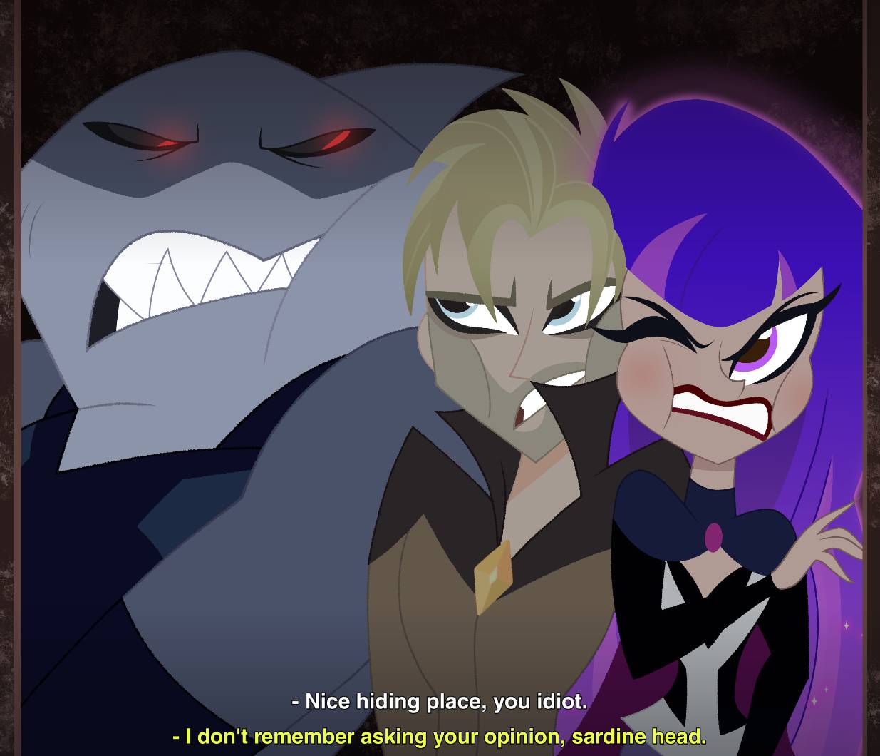 Zatanna John Constantine And King Shark By K0rakumori On Deviantart