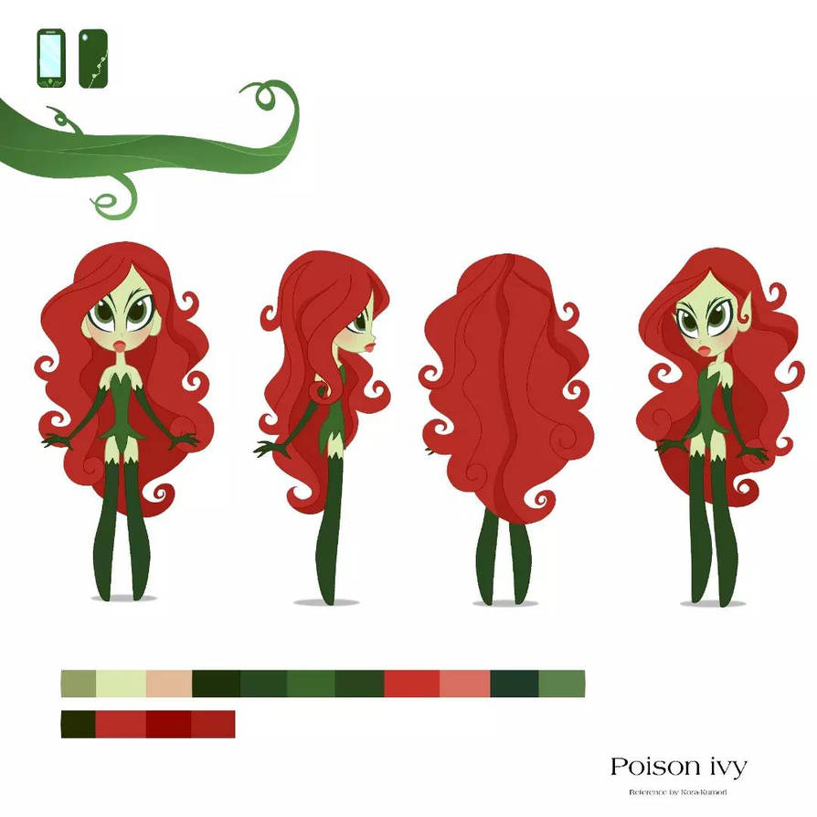 Poison Ivy Reference By K0rakumori On Deviantart