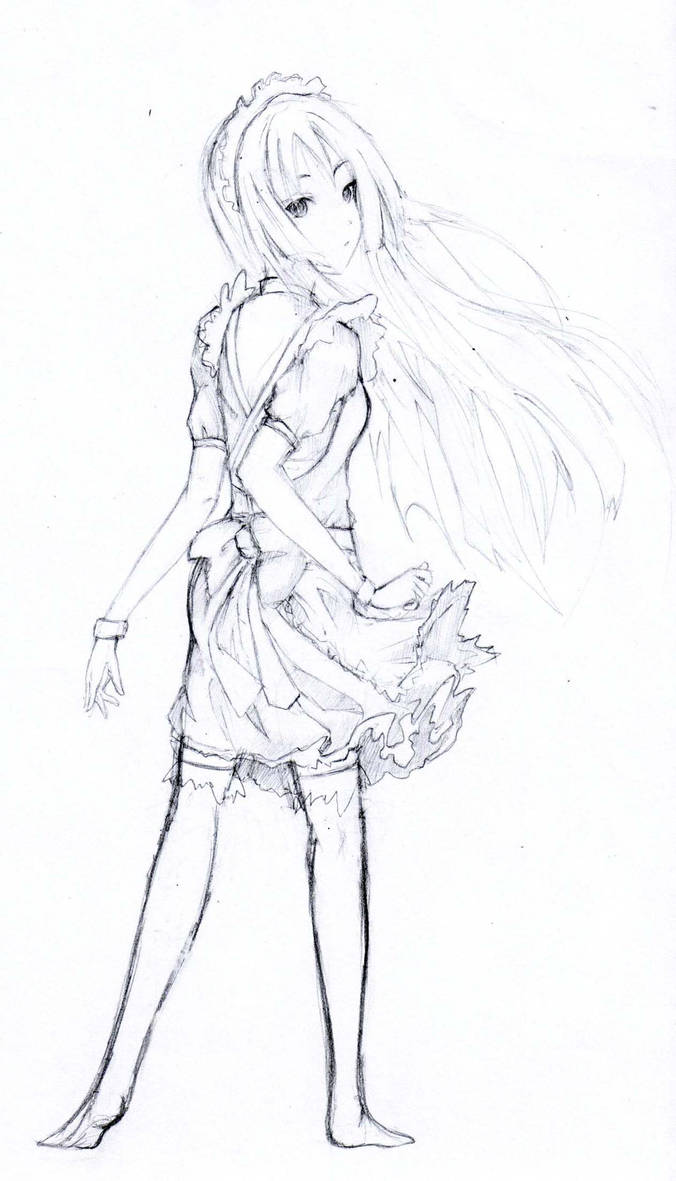 Mio Akiyama Maid Costume By Super Napper On Deviantart
