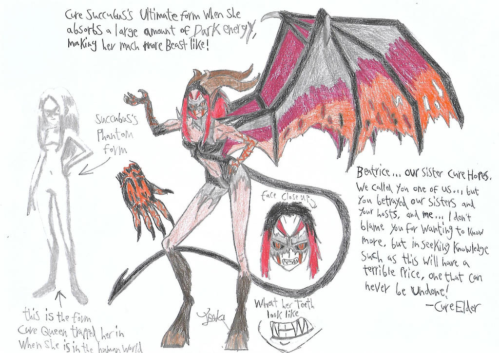 Cure Succubuss Ultimate Form By Jwbtheuncanny On Deviantart