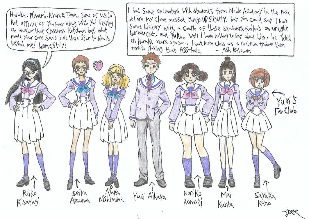Go Princess Precure Side Characters 2 By A22d On Deviantart