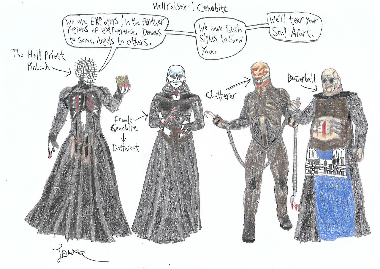 Hellraiser Cenobites 1 By A22d On Deviantart
