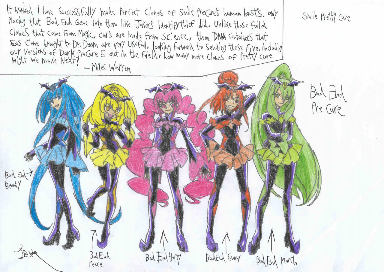 Smile Pretty Cure Bad End Precure By A22d On Deviantart