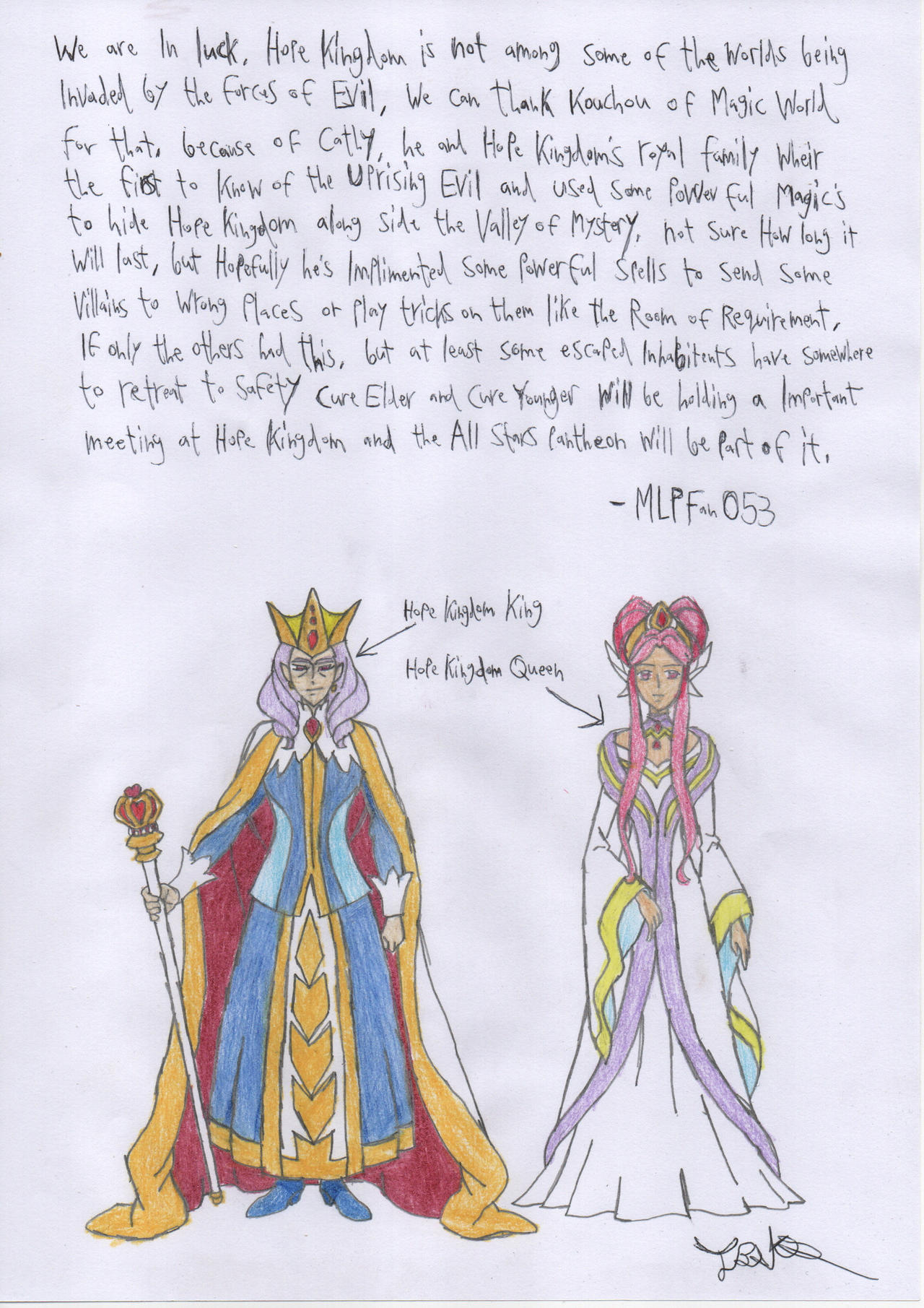Go Princess Precure Side Characters 4 By Jwbtheuncanny On Deviantart