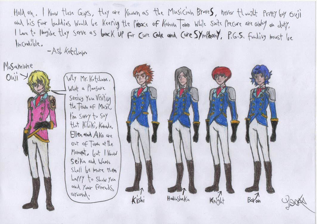 Suite Precure Side Characters 3 By Jwbtheuncanny On Deviantart
