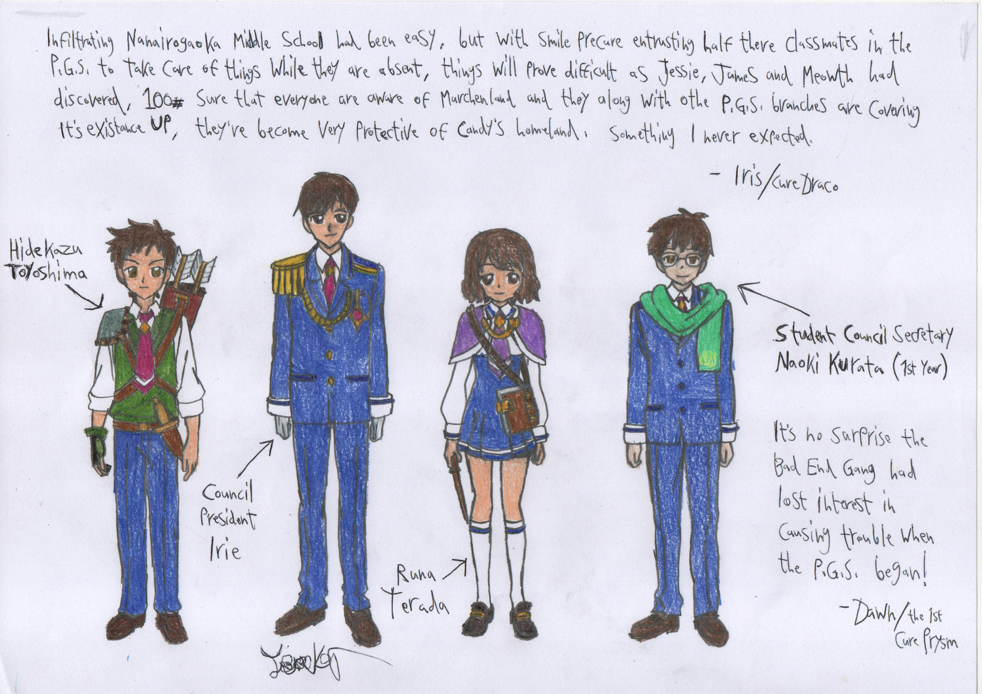 Smile Precure Side Characters 5 By Jwbtheuncanny On Deviantart