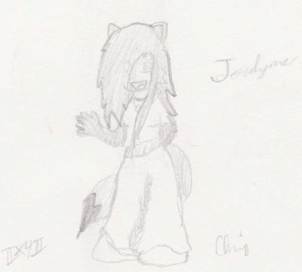 Jordyne sketch by IIX4II on DeviantArt