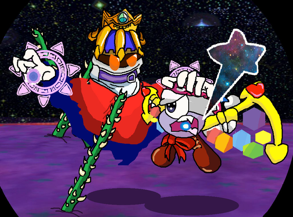 Request Magolor Vs Marx By Luigikirby64 On Deviantart