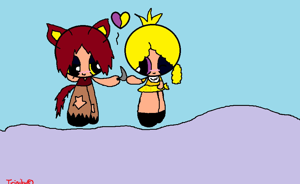 Foxy X Chica By Ppgtrinity135 On Deviantart