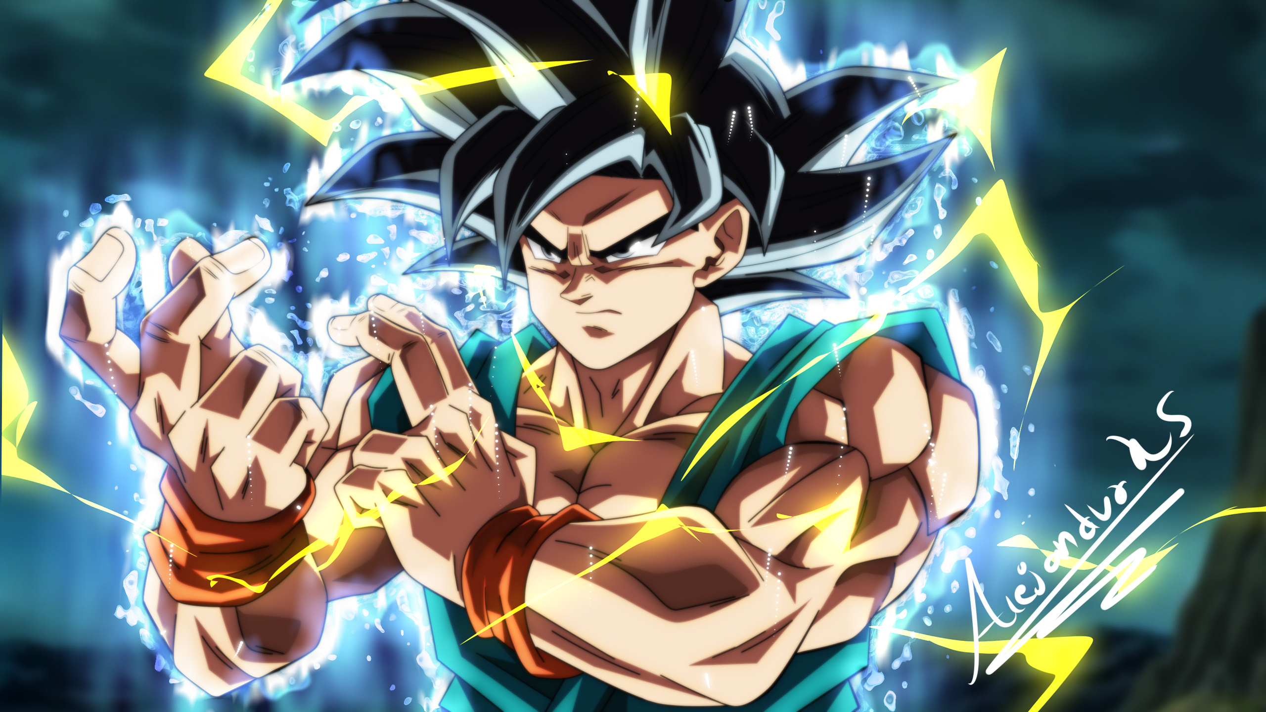 True ultra instinct goku by AlejandroDBS on DeviantArt True ultra instinct goku by AlejandroDBS on DeviantArt