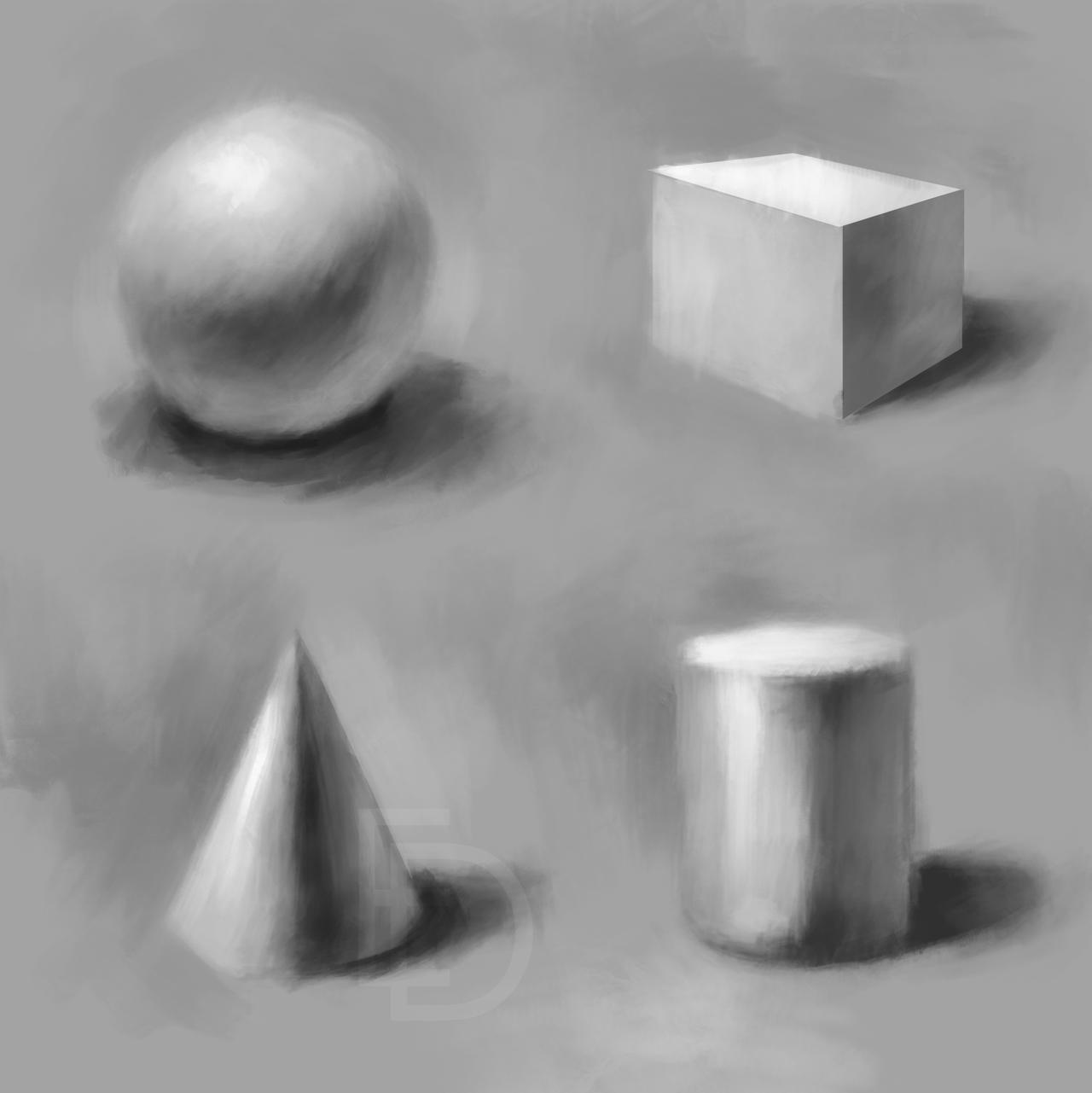 Shape Study By Artofedph On DeviantArt shape-study-by-artofedph-on-deviantart