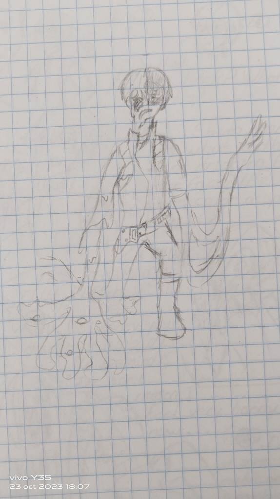 Shoto Todoroki Melting Doodle By Thegreatkyogre On Deviantart