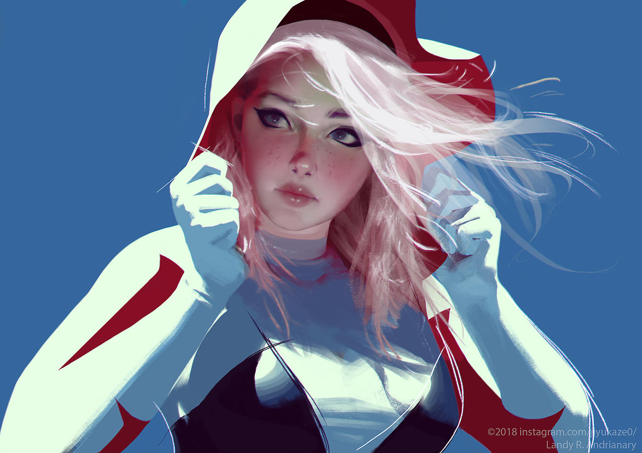 Spider Gwen By Jiyu Kaze On Deviantart