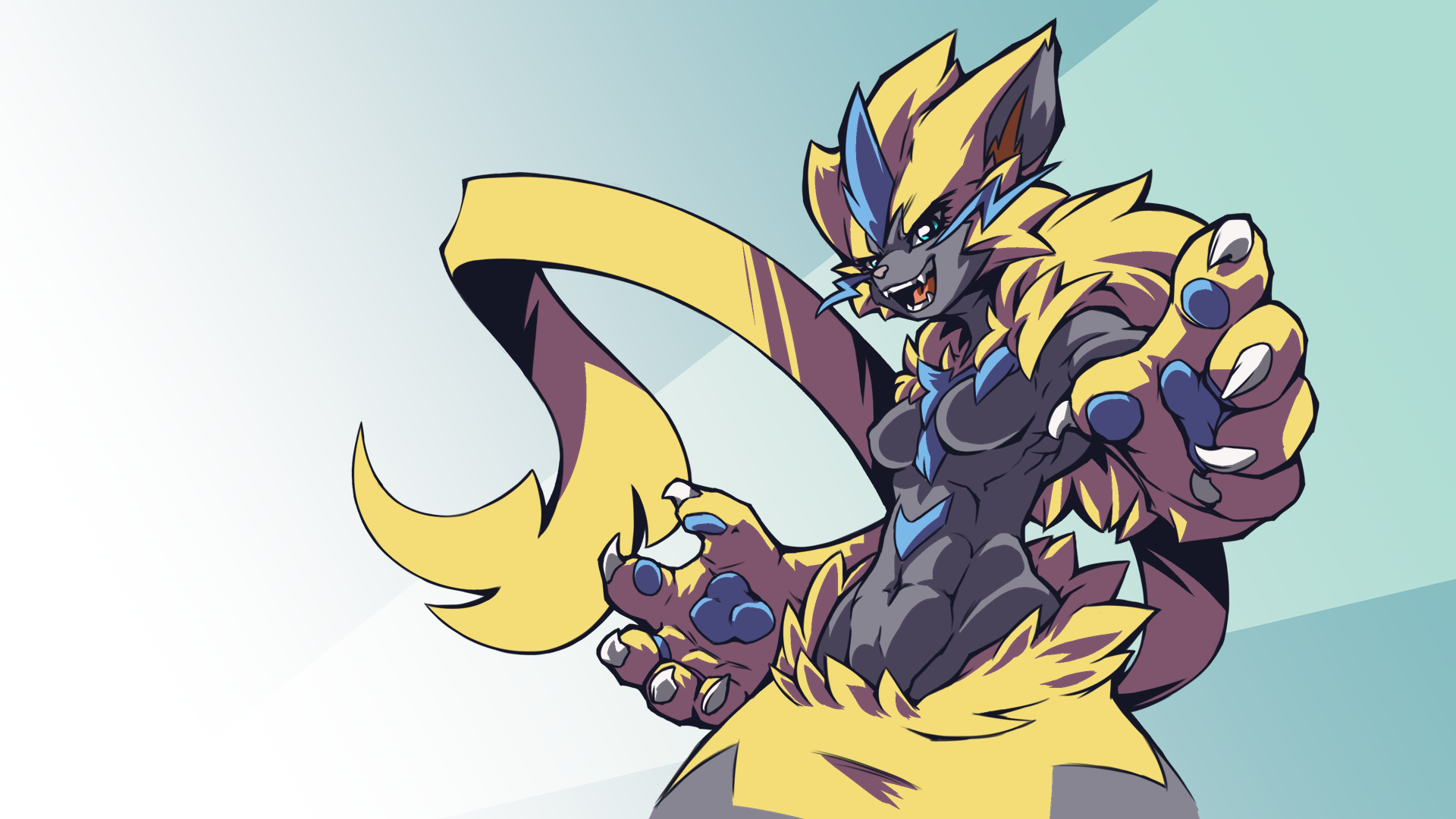 Zeraora By Gannadene On Deviantart