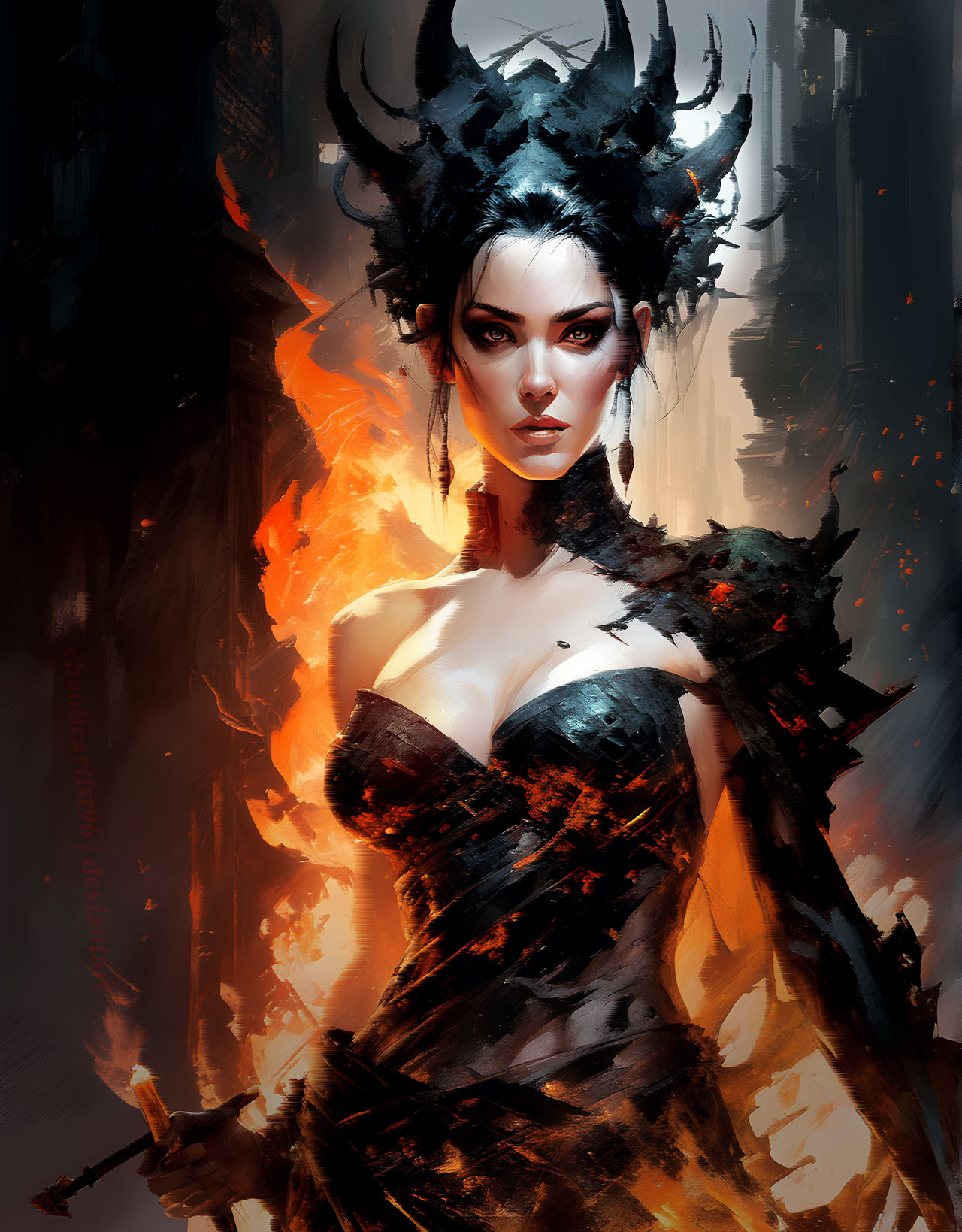 Demon Queen 2 By Chaoticartist96 On Deviantart