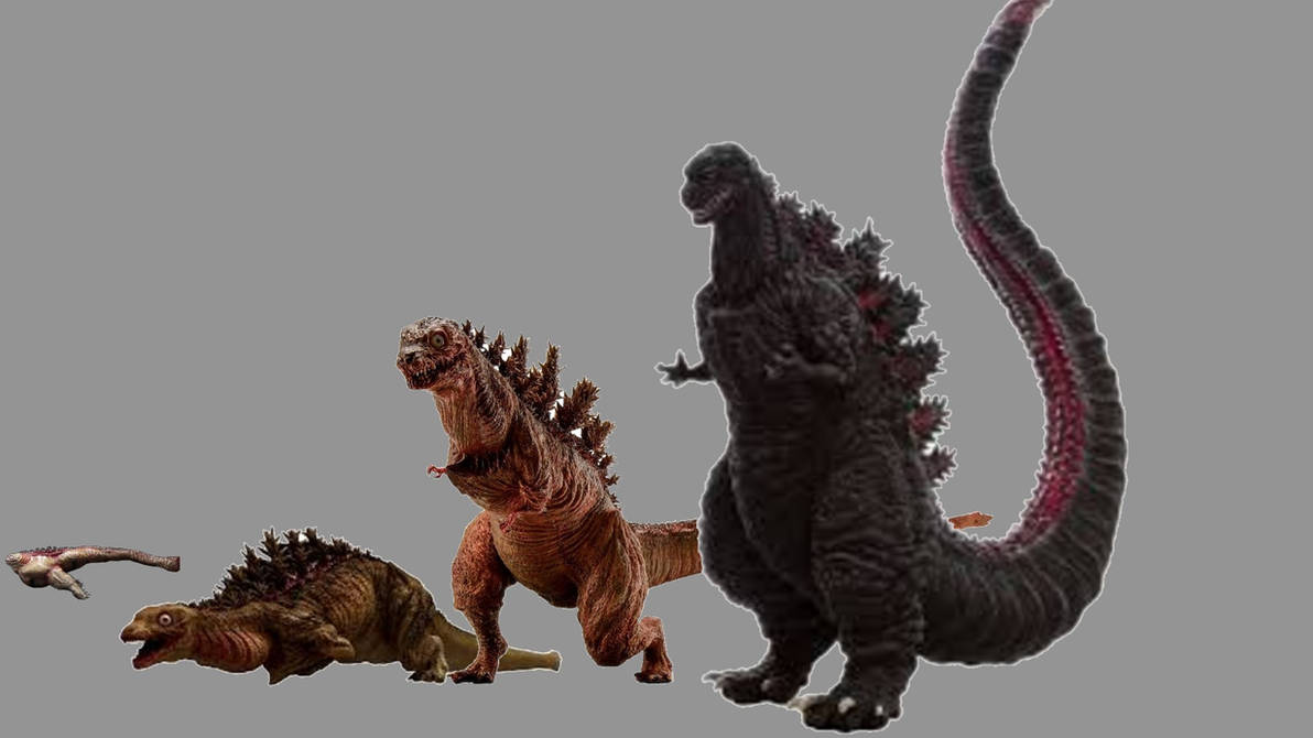 Evolution Of Shin Godzilla by woahcrashbandicoot on DeviantArt Evolution Of Shin Godzilla by woahcrashbandicoot on DeviantArt