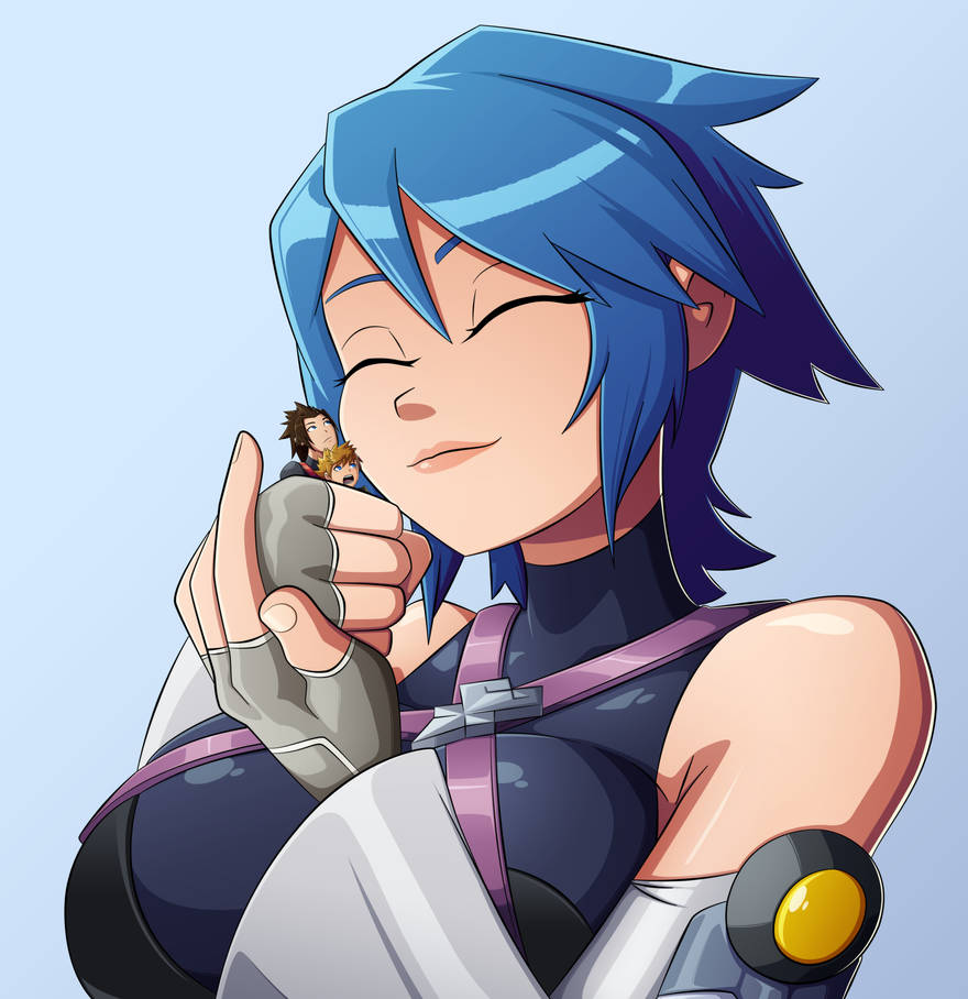 Big Affectionate Aqua By Justanotherravenfan On Deviantart