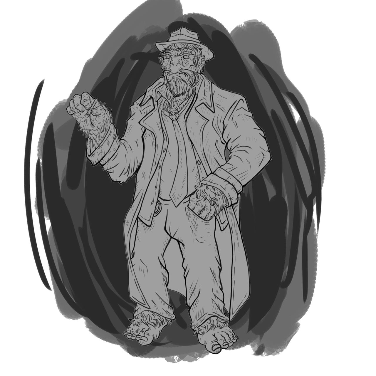 Yeti Detective 1 By Garou792 On DeviantArt yeti-detective-1-by-garou792-on-deviantart