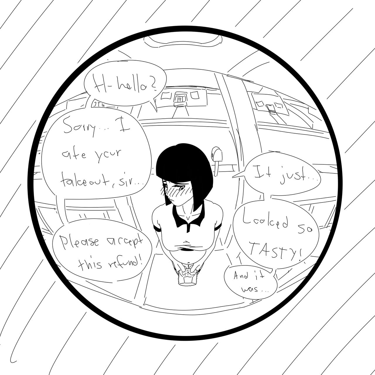 Delivery Girl Elcinoid Reupload By Madstickman On Deviantart