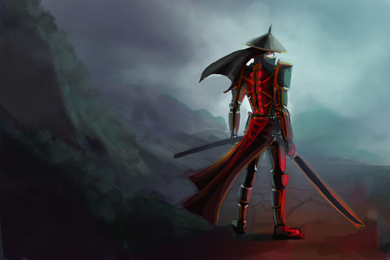Cyberpunk Ronin By Sabreij On Deviantart