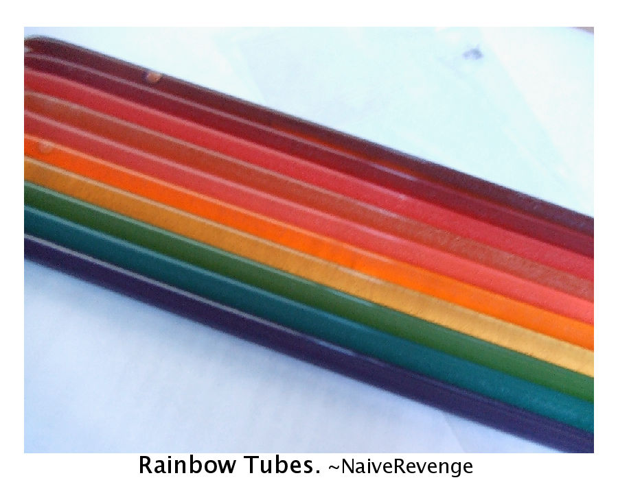Rainbow Tubes by NaiveRevenge on DeviantArt