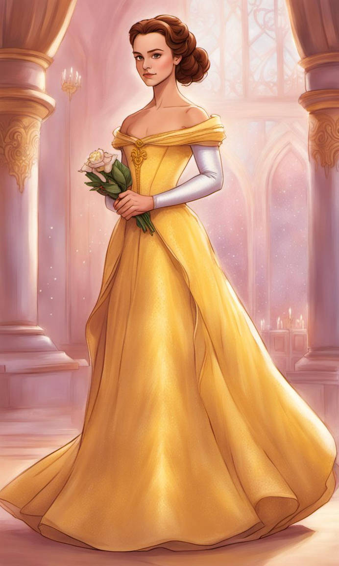 Padme In Princess Belle Gown By Yoyoyo0722 On Deviantart