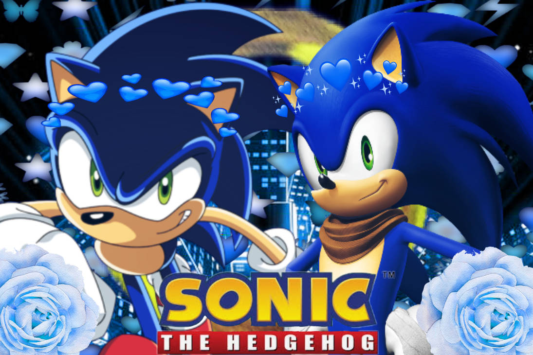 Anime Sonic And Boom Sonic Edit By Rainbowreaderdrawzyt On Deviantart