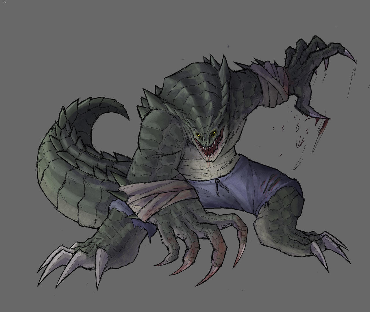 Killer Croc By Redsunjt On Deviantart