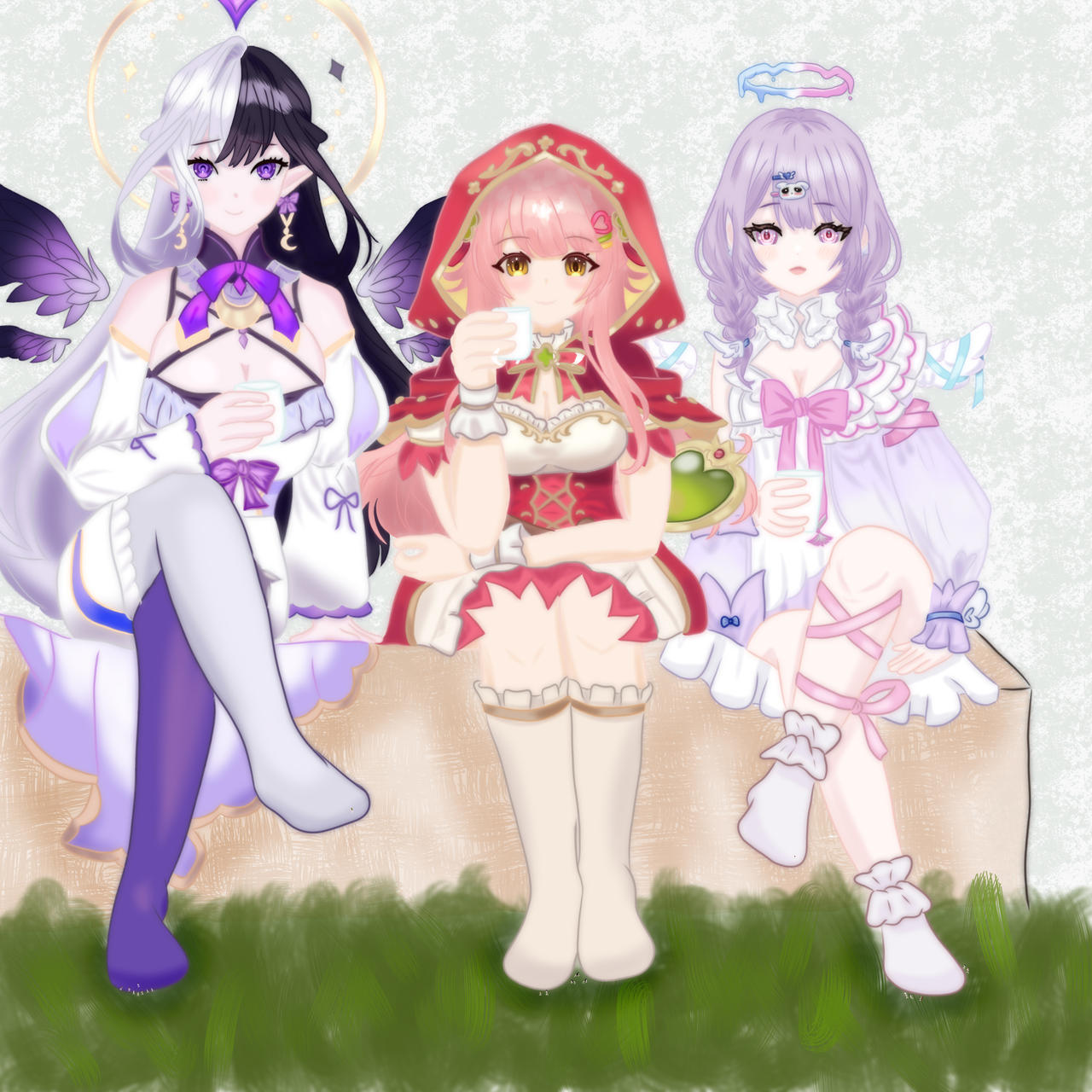 Eileennoir Merun Morino And Yumeiri Reyu By Limalimon2 On Deviantart