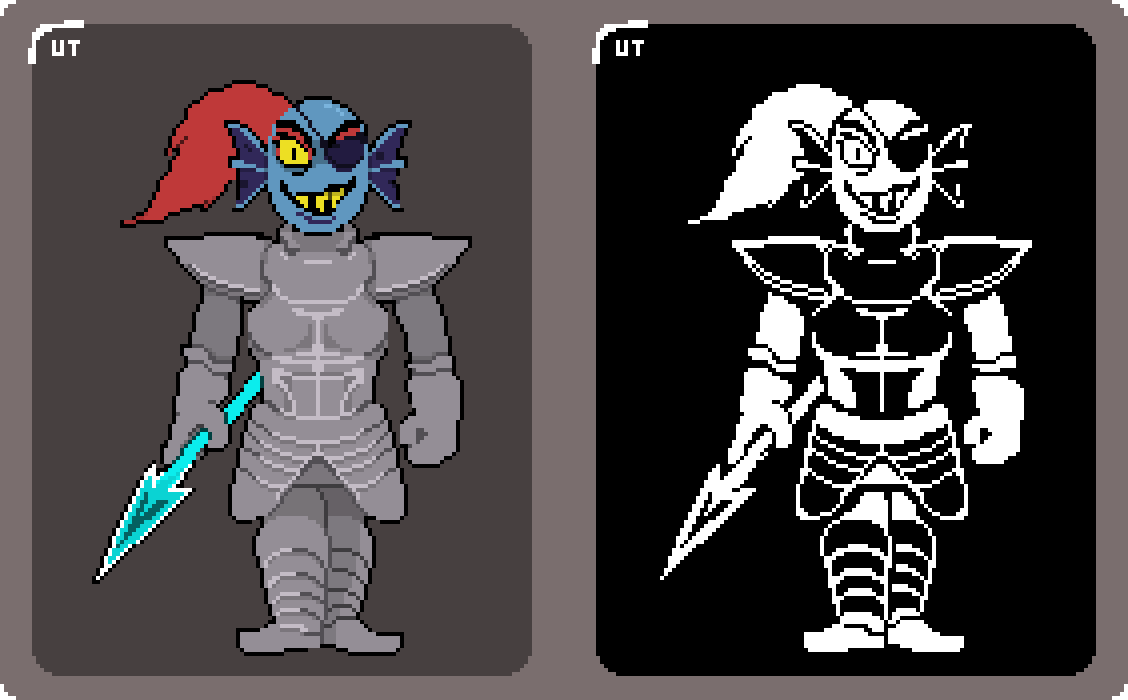 Undertale Undyne Sprite V2 Spear Of Justice By Hateleader122 On