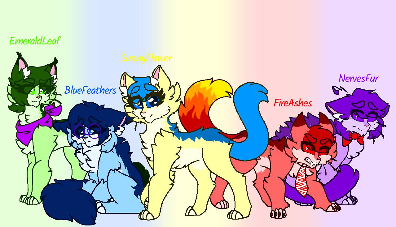 Inside Out Characters As Warrior Cats By Kittycatczafhaye On Deviantart