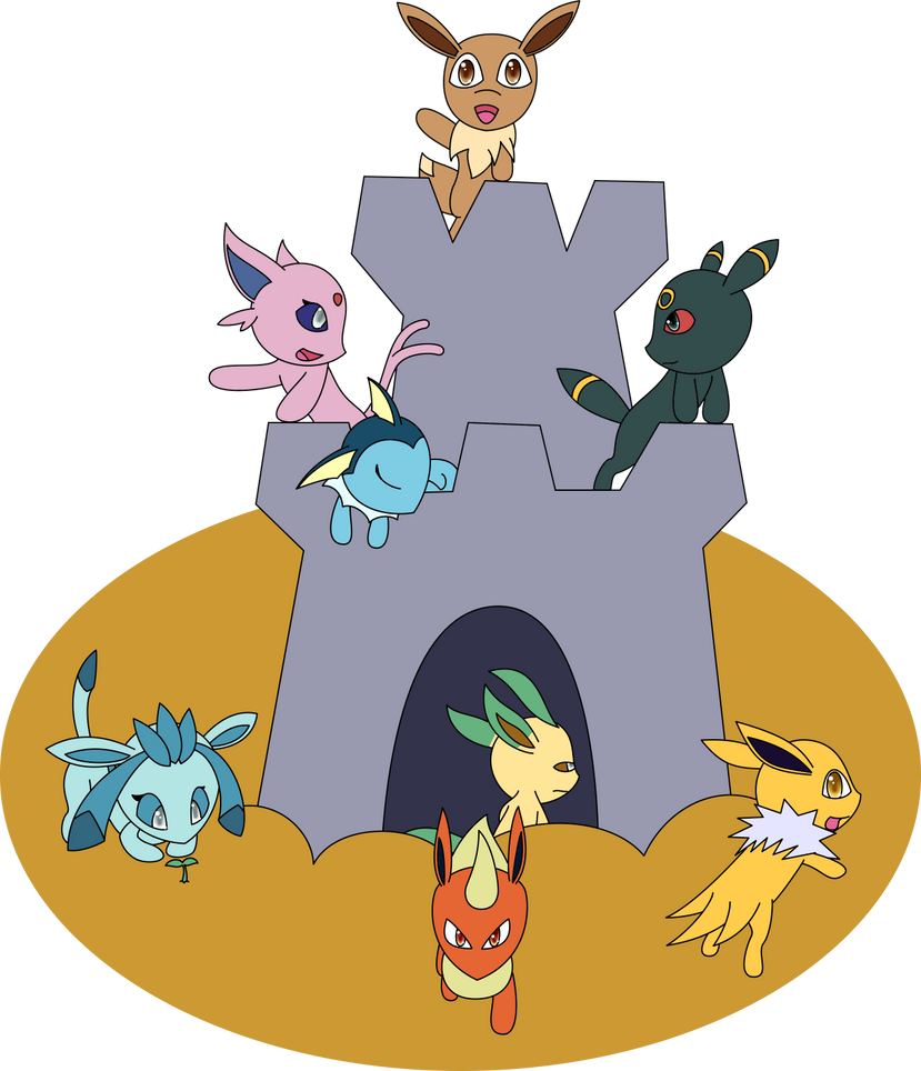 The Eevee Army By Yenshin On Deviantart