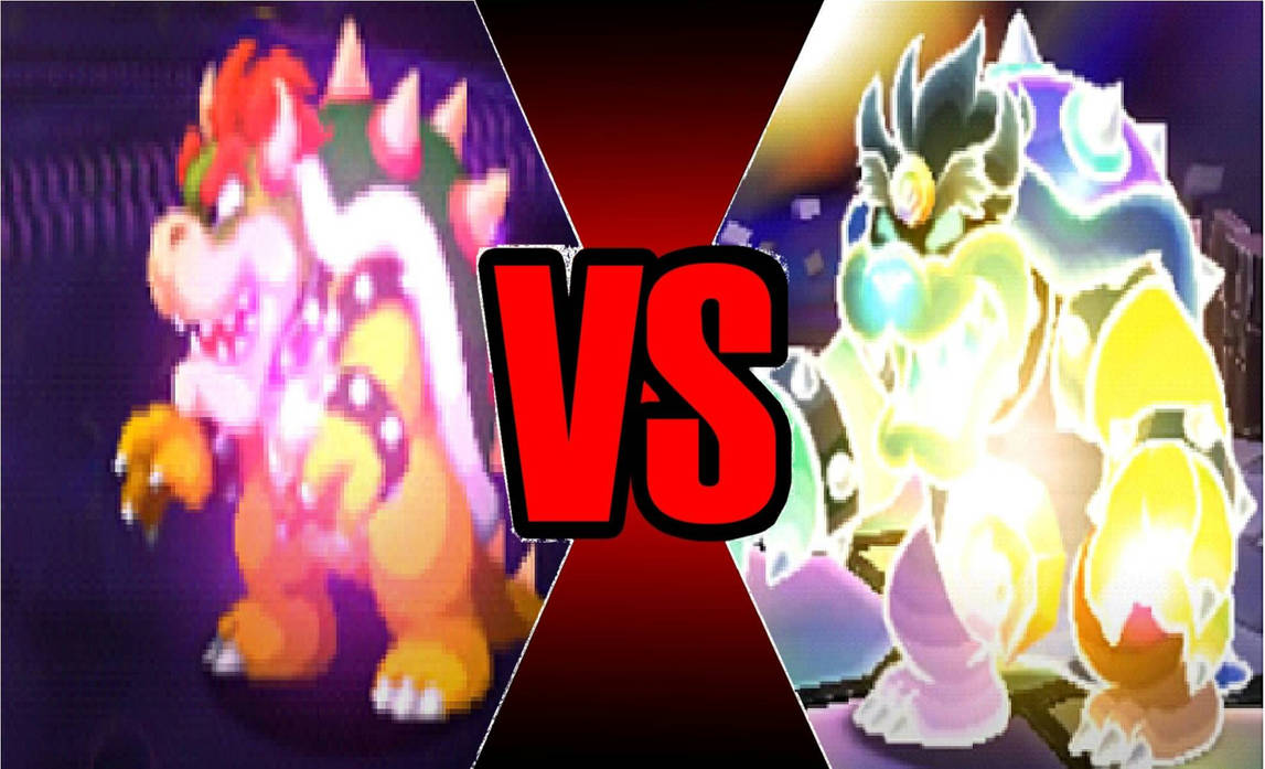Antasma Possessed Bowser Vs Dreamy Bowser By Geerardorastettymega On Deviantart