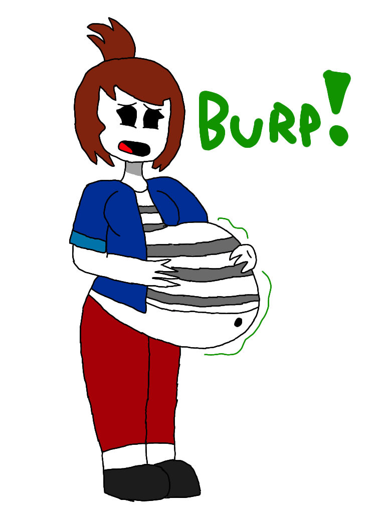 Acorn Girl Stuffed Bellyrecolored By Reinkcody On Deviantart