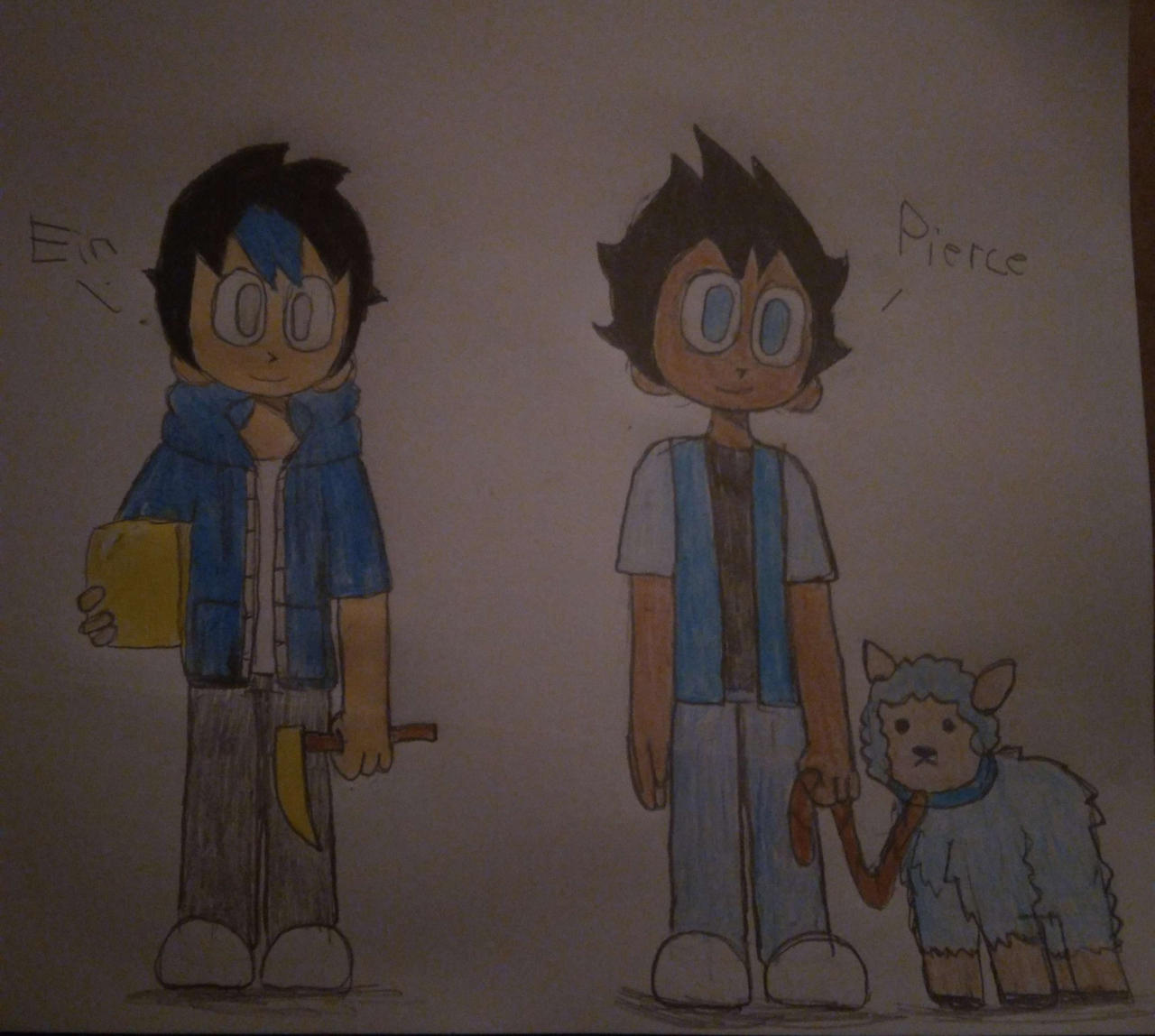 Ein And Pierce By Reinkcody On Deviantart