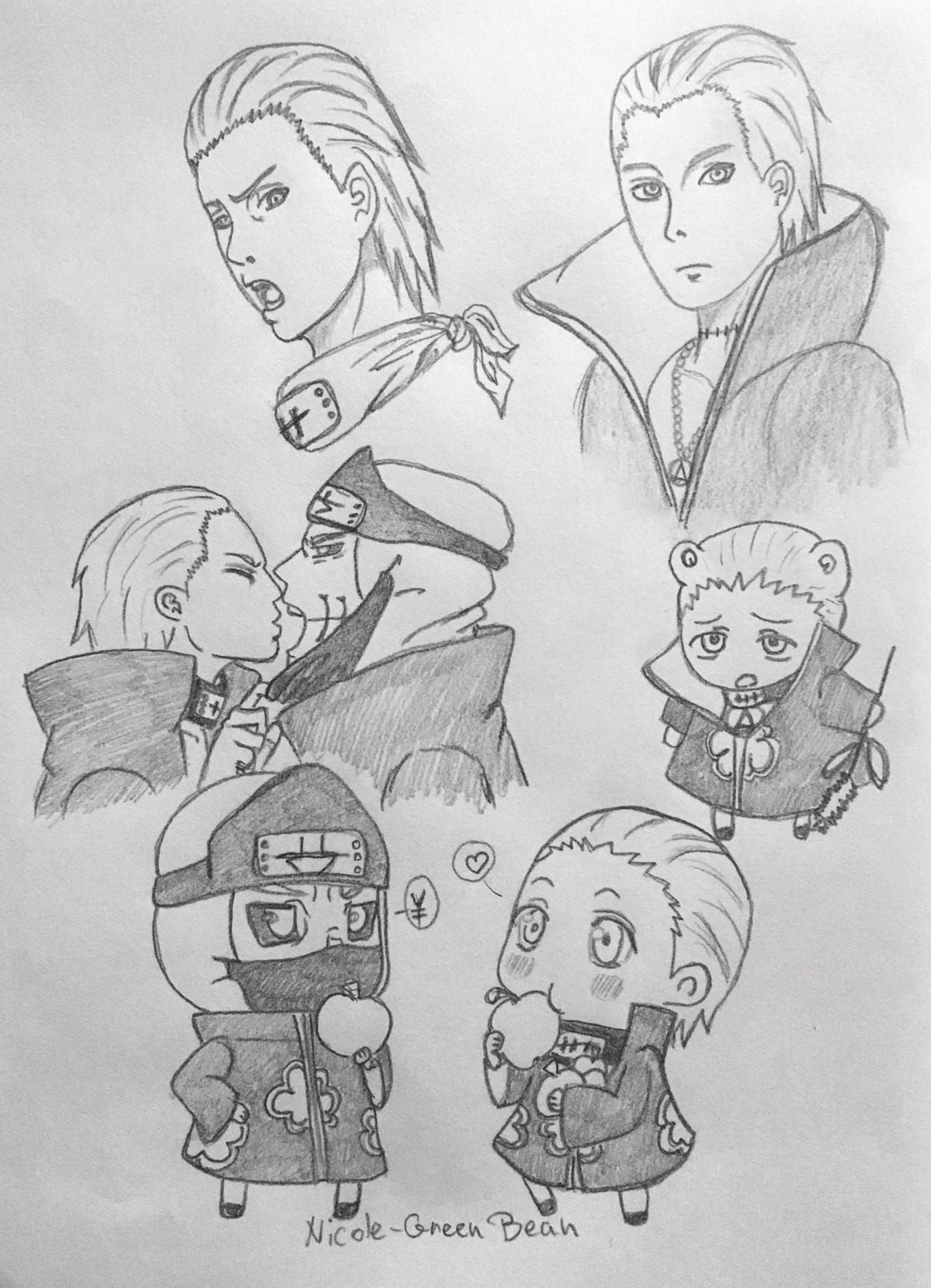 Hidan X Kakuzu By Nicole Greenbean On Deviantart