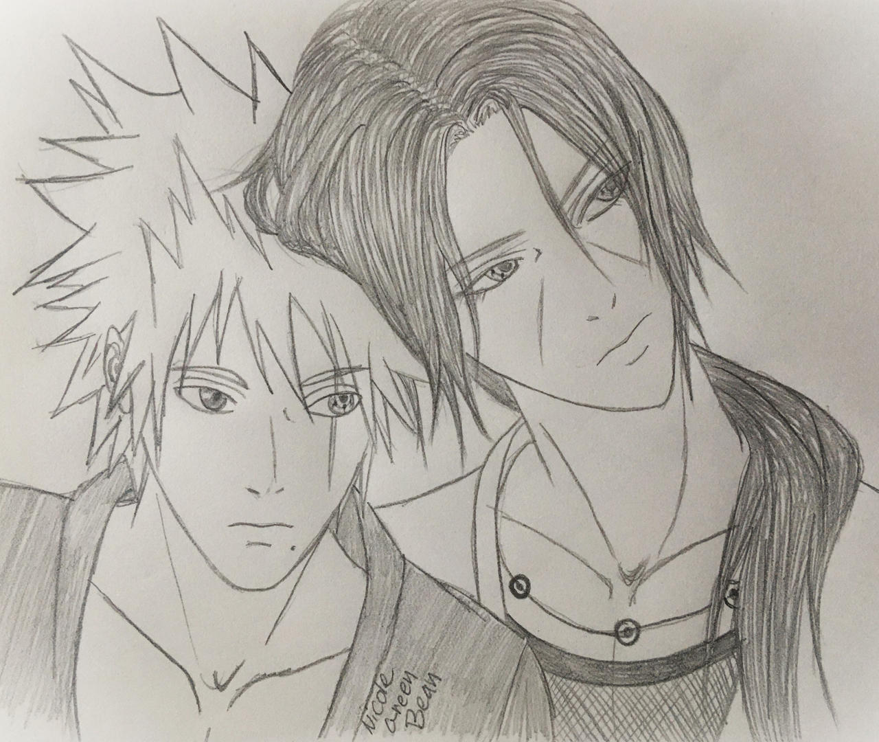 Kakashi X Itachi By Nicole Greenbean On Deviantart