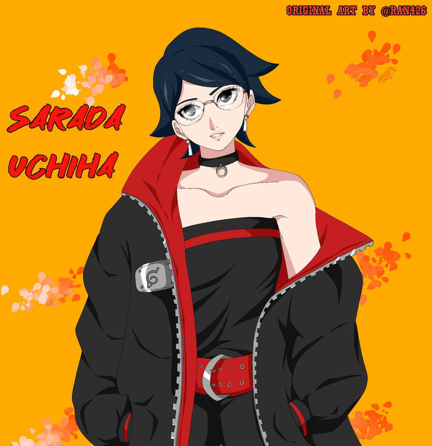 Sarada Uchiha Fan Art By Ran426 On Deviantart
