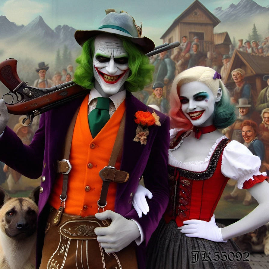 Joker And Harley By Jk55092 On Deviantart
