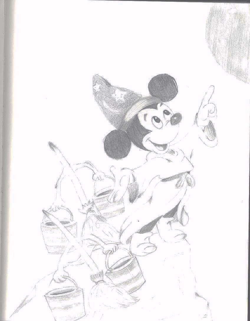 Wizard Mickey by Razor125 on DeviantArt