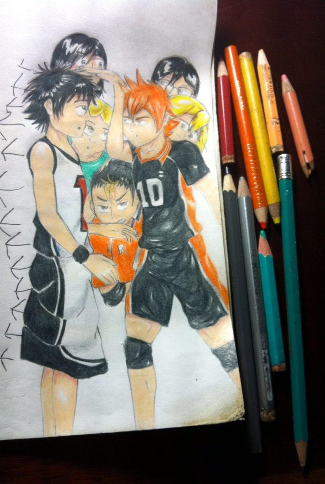 Ahiru No Sora X Haikyuu By Geceron On Deviantart