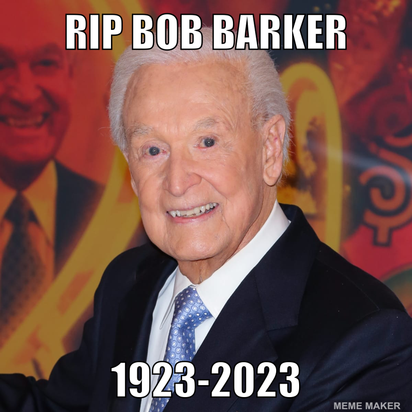 RIP Bob Barker by WolfStar1119 on DeviantArt RIP Bob Barker by WolfStar1119 on DeviantArt